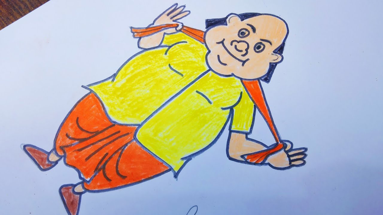 How to draw Gopal bhar | Gopal bhar drawing step by step - YouTube