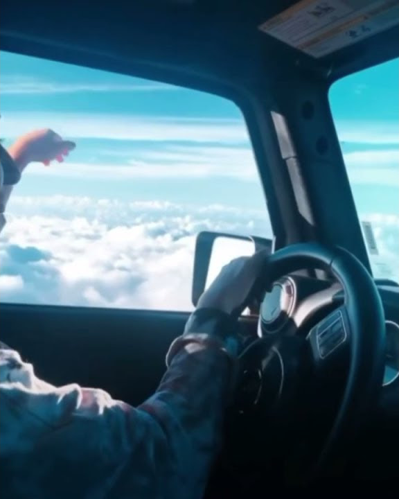 Driving above clouds - YouTube