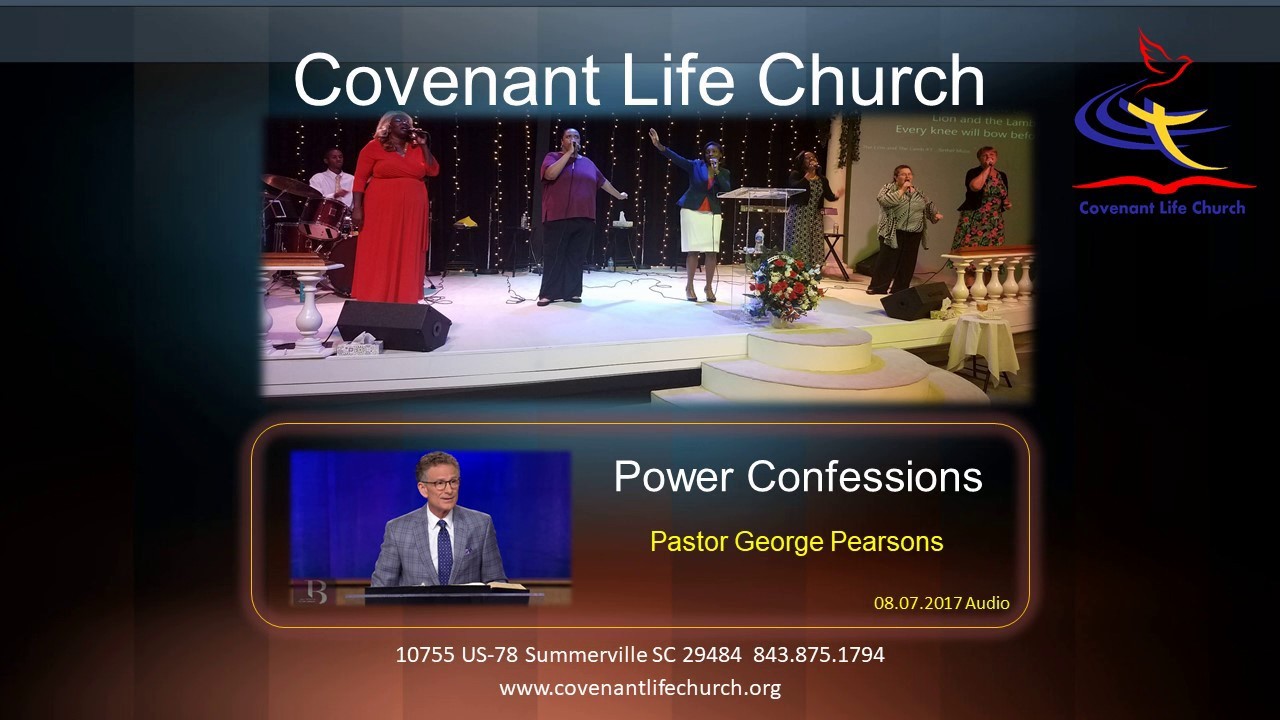 clcChurchJIL: Power Confessions by Pastor George Pearsons - YouTube