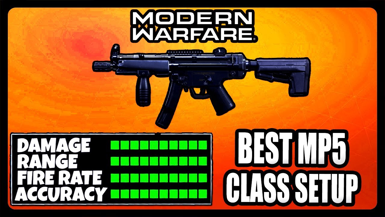 NEW OVERPOWERED MP5 CLASS SETUP IN MODERN WARFARE! BEST MP5 CLASS SETUP ...