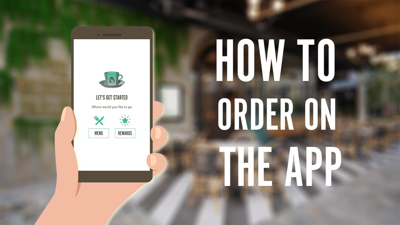 How to order on the App! - YouTube