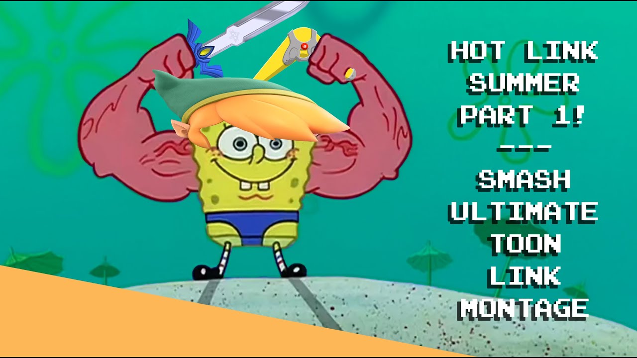 Hot Link Summer Part 1! Smash Bros. Ultimate Toon Link Montage - YouTube