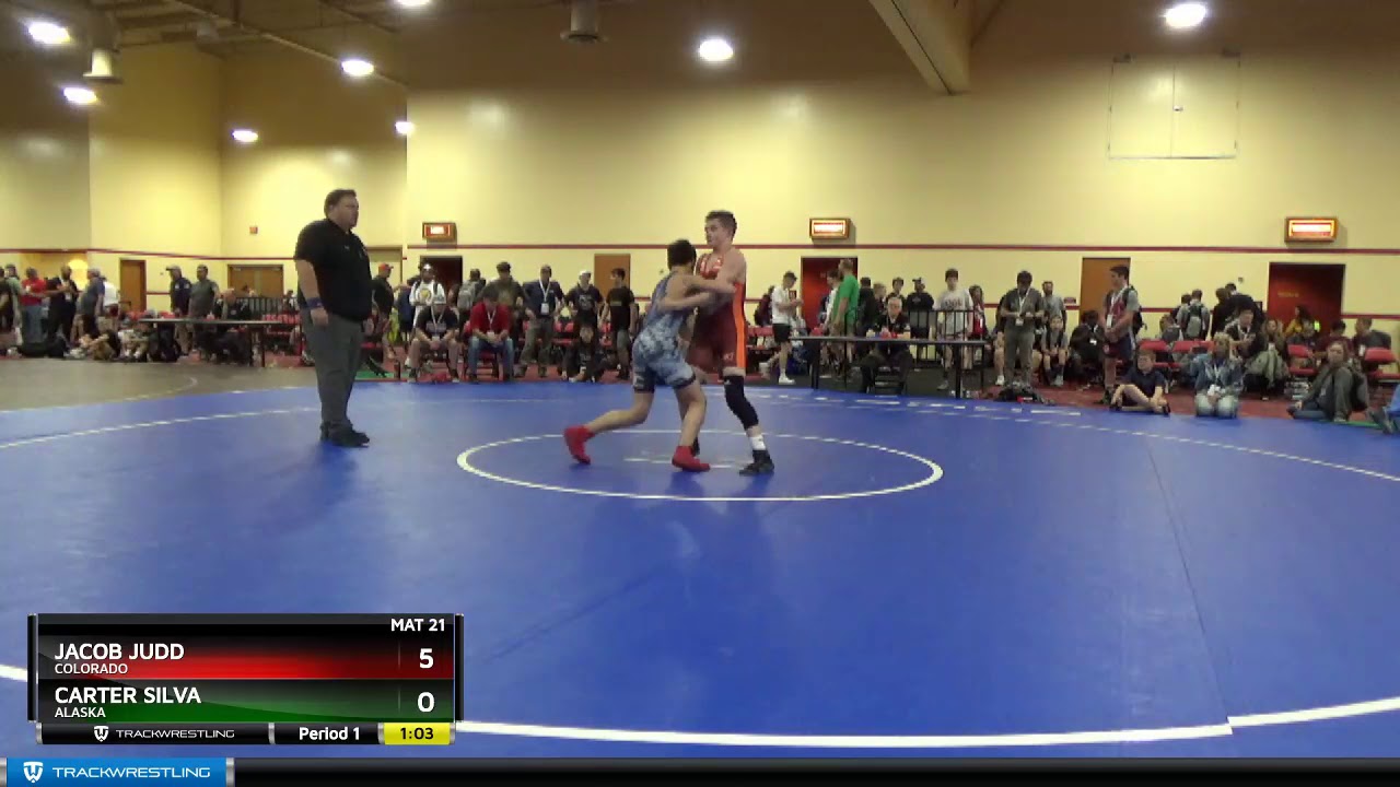16U 120 Jacob Judd Colorado Vs Carter Silva Alaska - YouTube