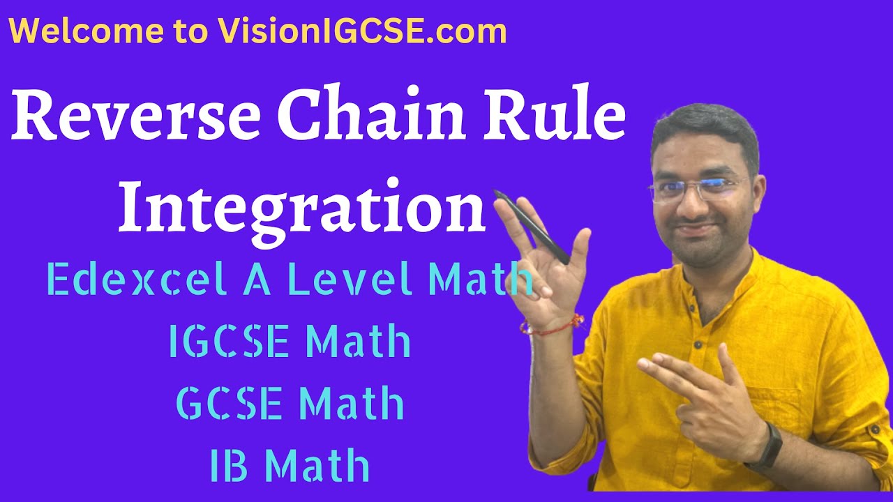 Reverse Chain Rule | #Integration | #edexceAlmath #alevelmath #gcsemath ...