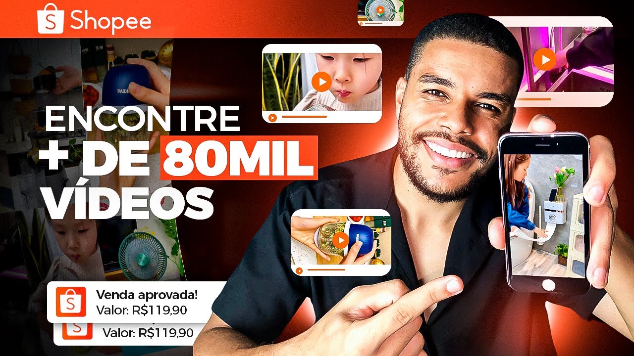 MOSTREI COMO ACHAR OS VÍDEOS DE PRODUTOS DA SHOPEE (TODOS DE GRAÇA ...