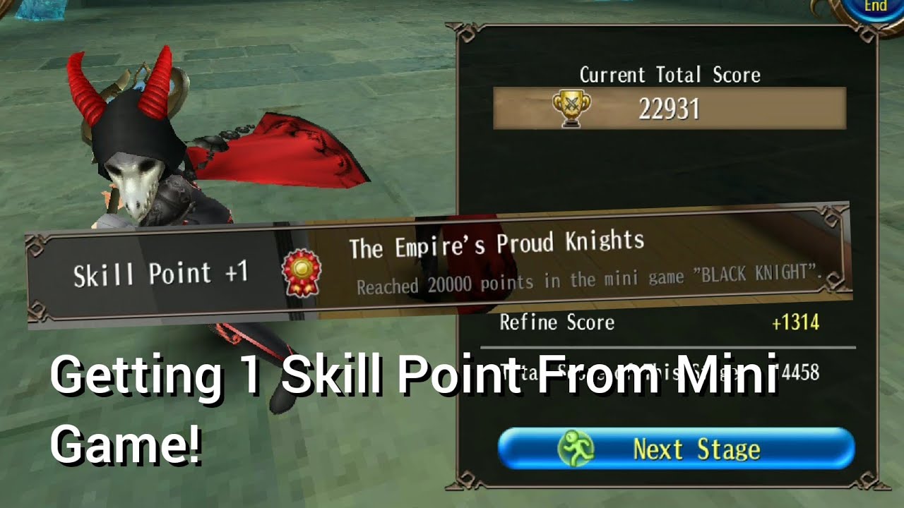 Toram: Getting 1 Skill Point From Black Knight! - YouTube