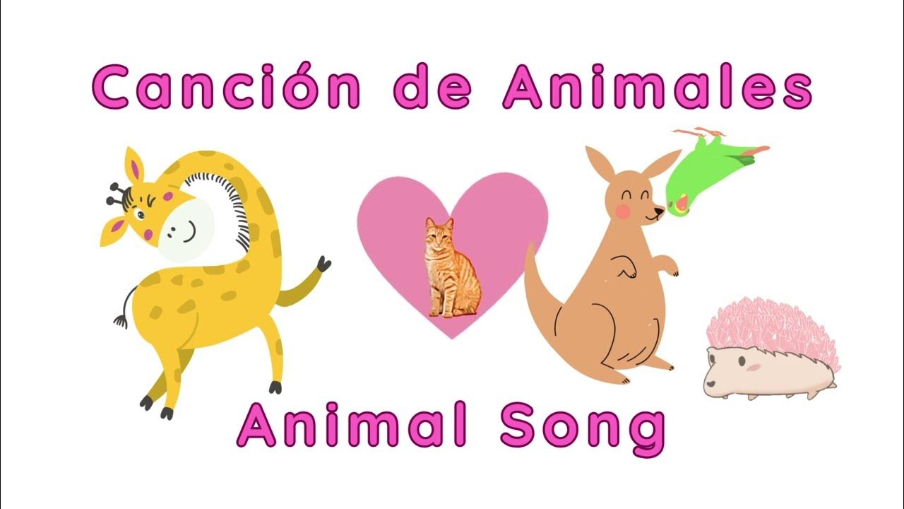 Canción de Animales: Animal Song. Learn Spanish animal names. - YouTube