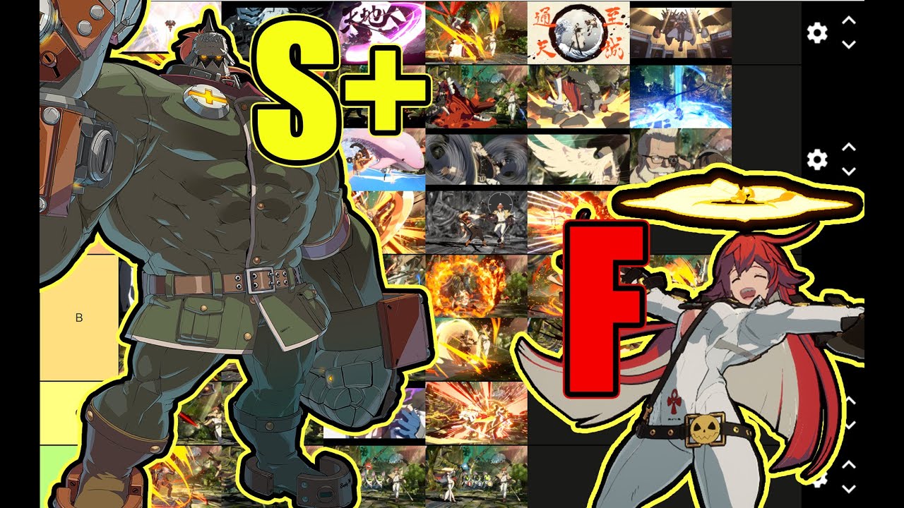 GGST OVERDRIVE TIERLIST!!! - YouTube