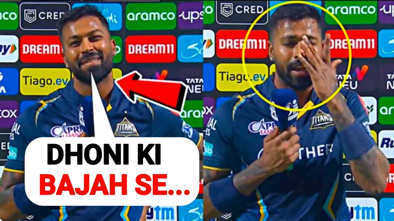 Watch Hardik Pandya crying in Conference and give shocking statement on ...