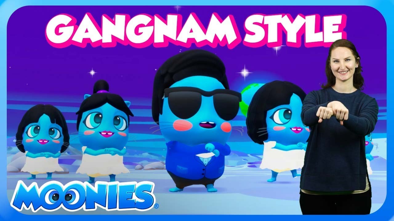 Asl Video ⭐️ Gangnam Style With Sign Language ⭐️ Cute Covers By The