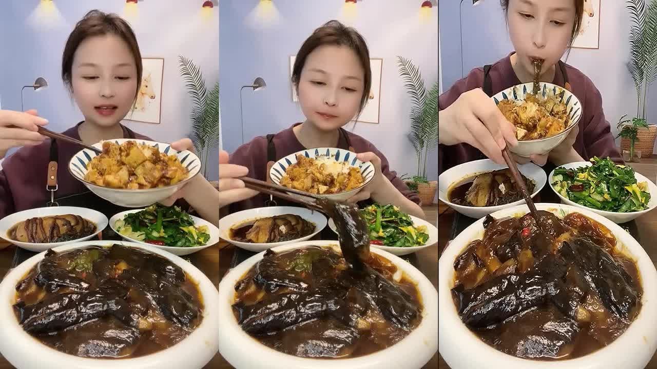 ASMR MUKBANG | SPICY SEAFOOD BOIL CRAB, OCTOPUS, SCALLOP, ENOKI ...