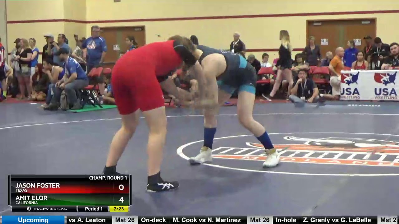 WOMEN (HS) 152 Jason Foster Texas Vs Amit Elor California - YouTube