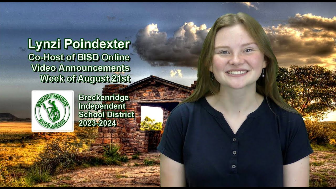 BISD Online Video Announcements 082122 Lynzi Poindexter - YouTube