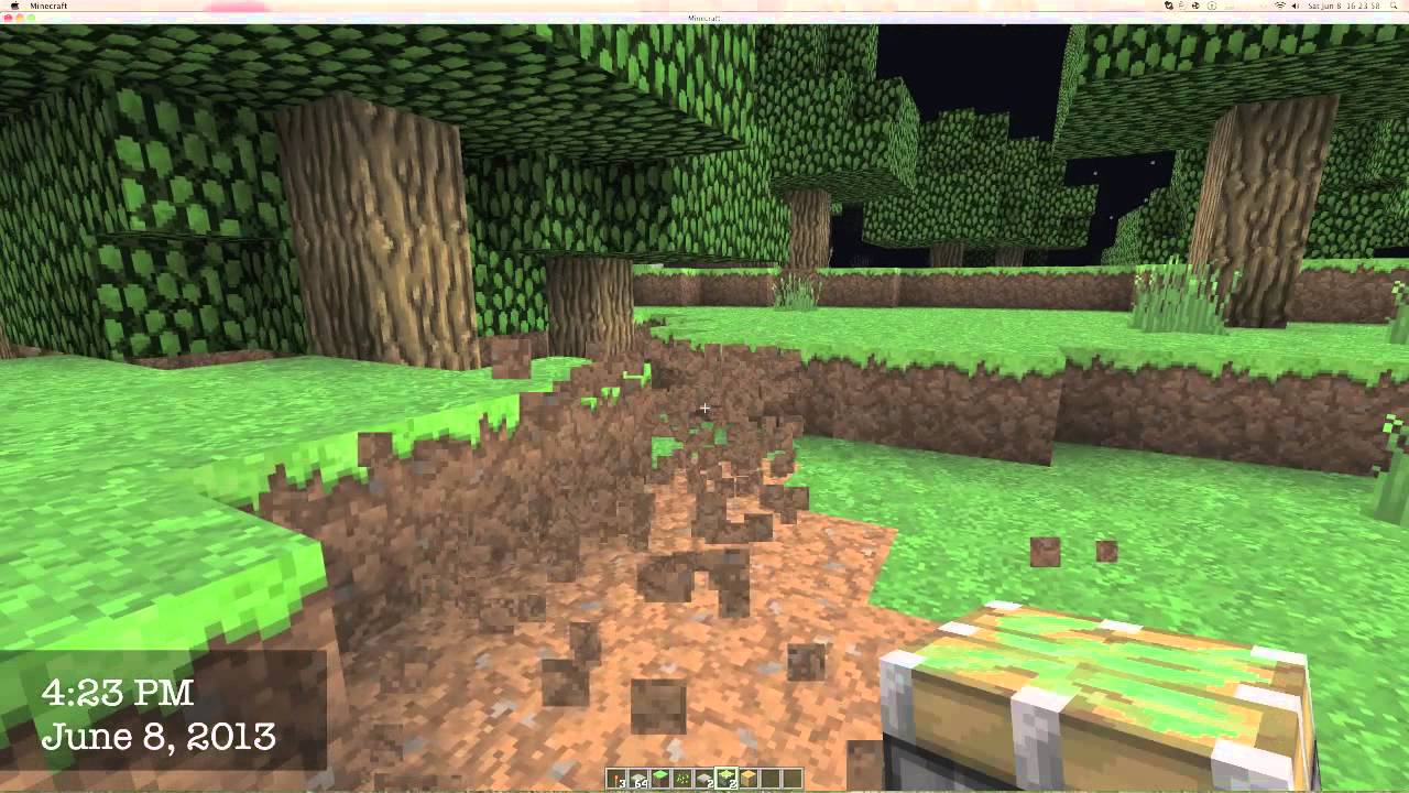 Easy 2 minute minecraft trap: suffocation chamber! - YouTube