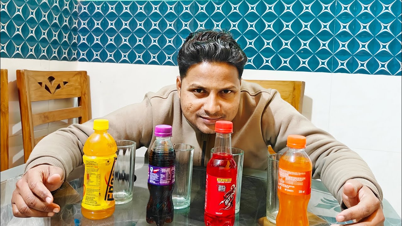 Bleaching all cold drinks | क्या यह सभी कोल्ड ड्रिंक्स का रंग उडा पाएगा ? crazy experiment - YouTube