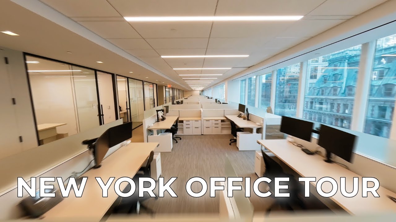 Inside EPIC New York City Office | Indoor Drone Tour - YouTube