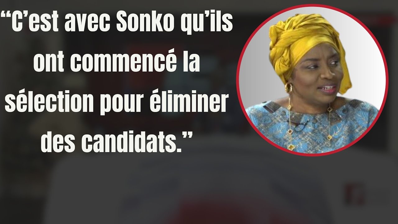 Mimi esquive la question génante de Pape Ngagne sur Sonko - YouTube