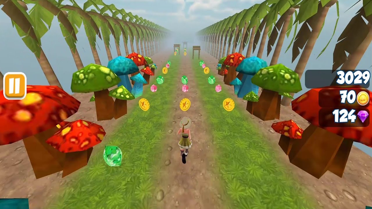 Royal Princess Run Island Fun Run Gameplay - YouTube