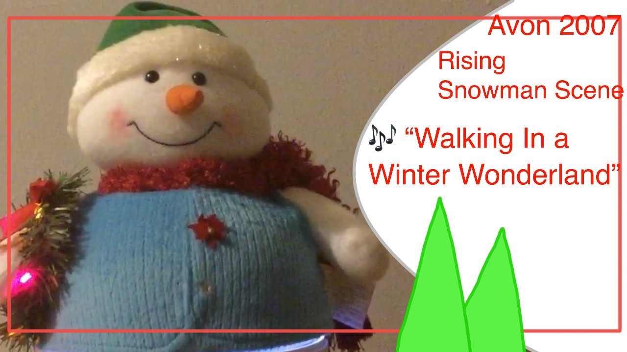 Avon 2007 Rising Snowman Scene - YouTube