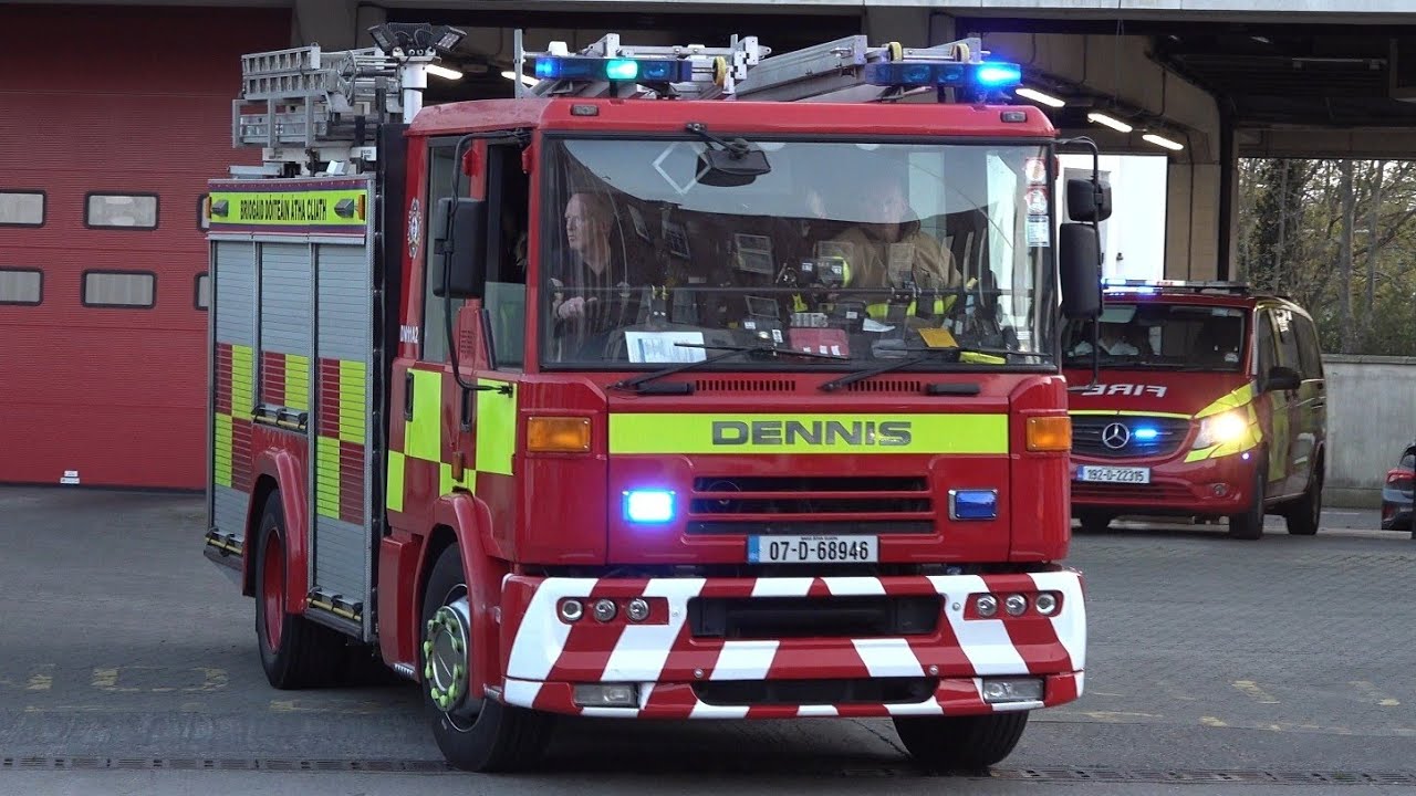 Dennis fire engine turns out to a high rise alarm 🚒 - YouTube