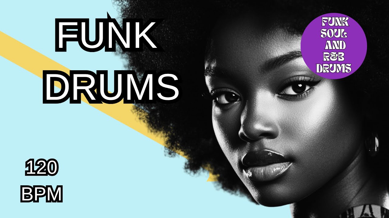 120 BPM Funk Drum Track – Snappy Groove for Energetic Funk Riffs - YouTube