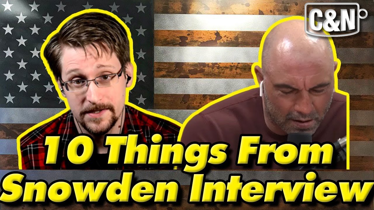 ☕ 10 Things From Joe Rogan's Interview With Edward Snowden 🇺🇸 #JRE1368 ...