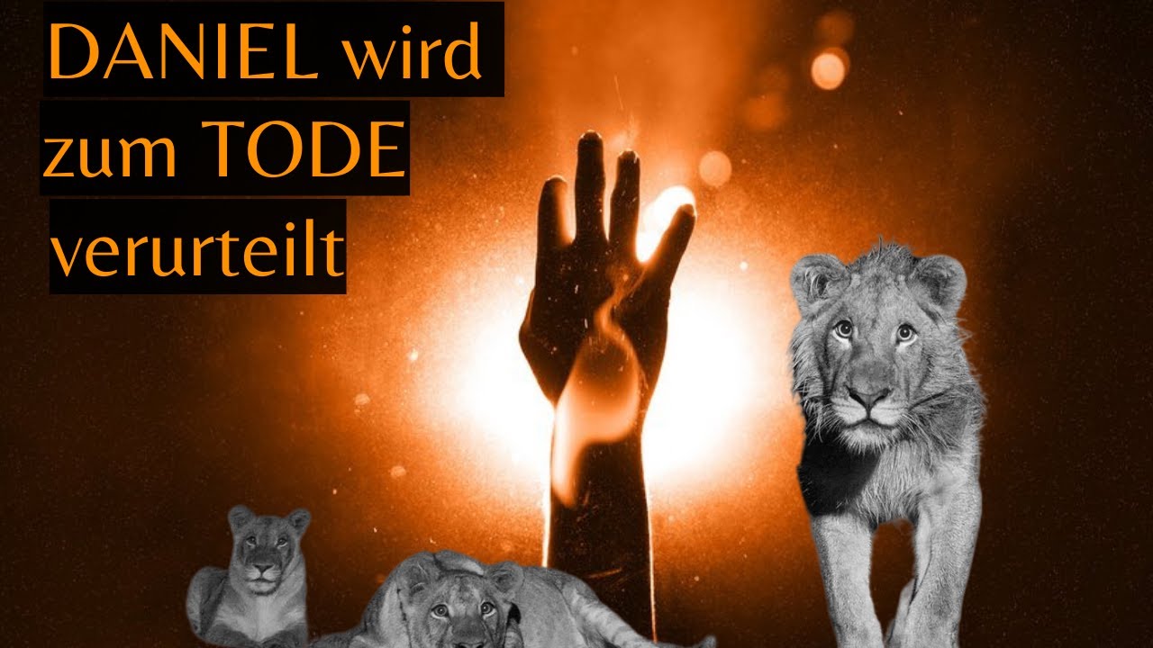 Daniel in der Höhle des Löwen - Gott beschützt Daniel vor den Löwen ...