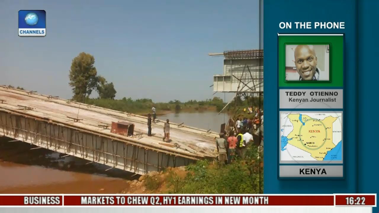 Network Africa: Bridge Collapse In Kenya After President's Inspection ...