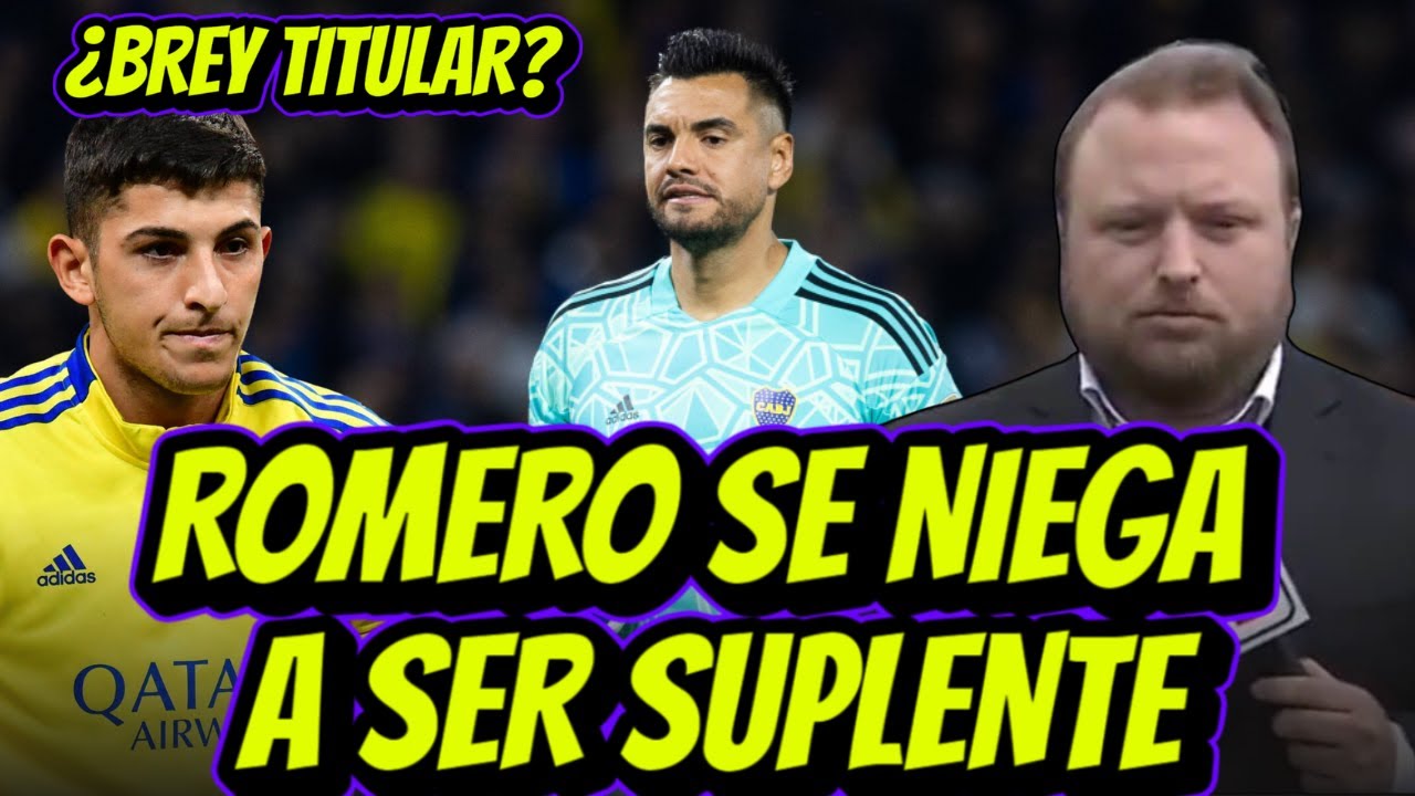 Chiquito ROMERO se NIEGA a ser SUPLENTE de BREY GAGO define el 11 para ...