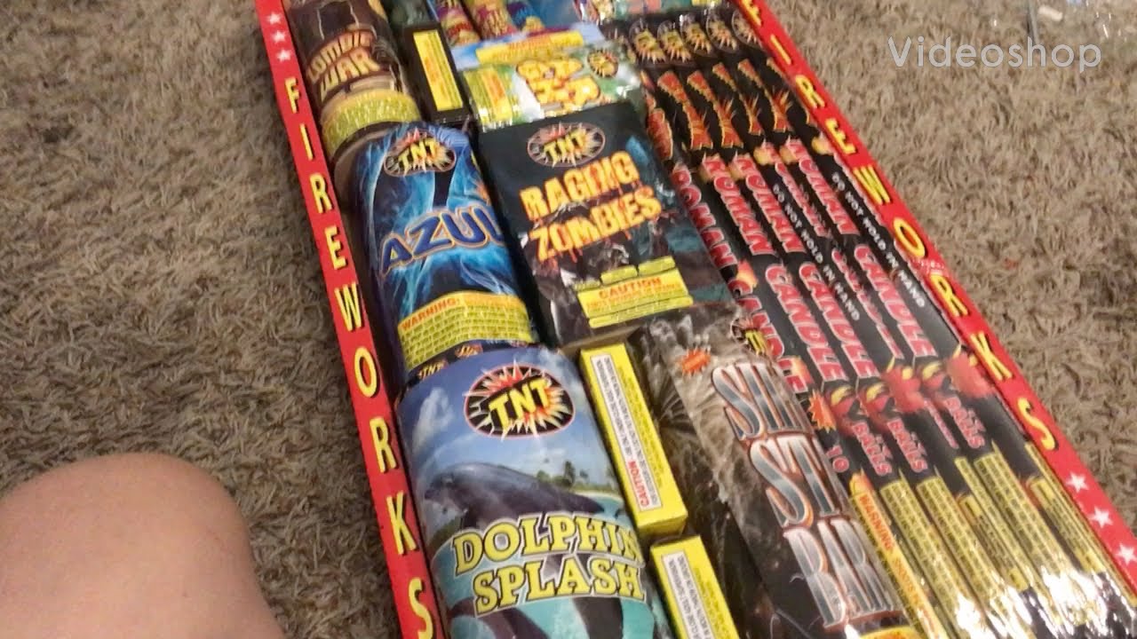 TNT fireworks big bomb assortment cost $75 - YouTube