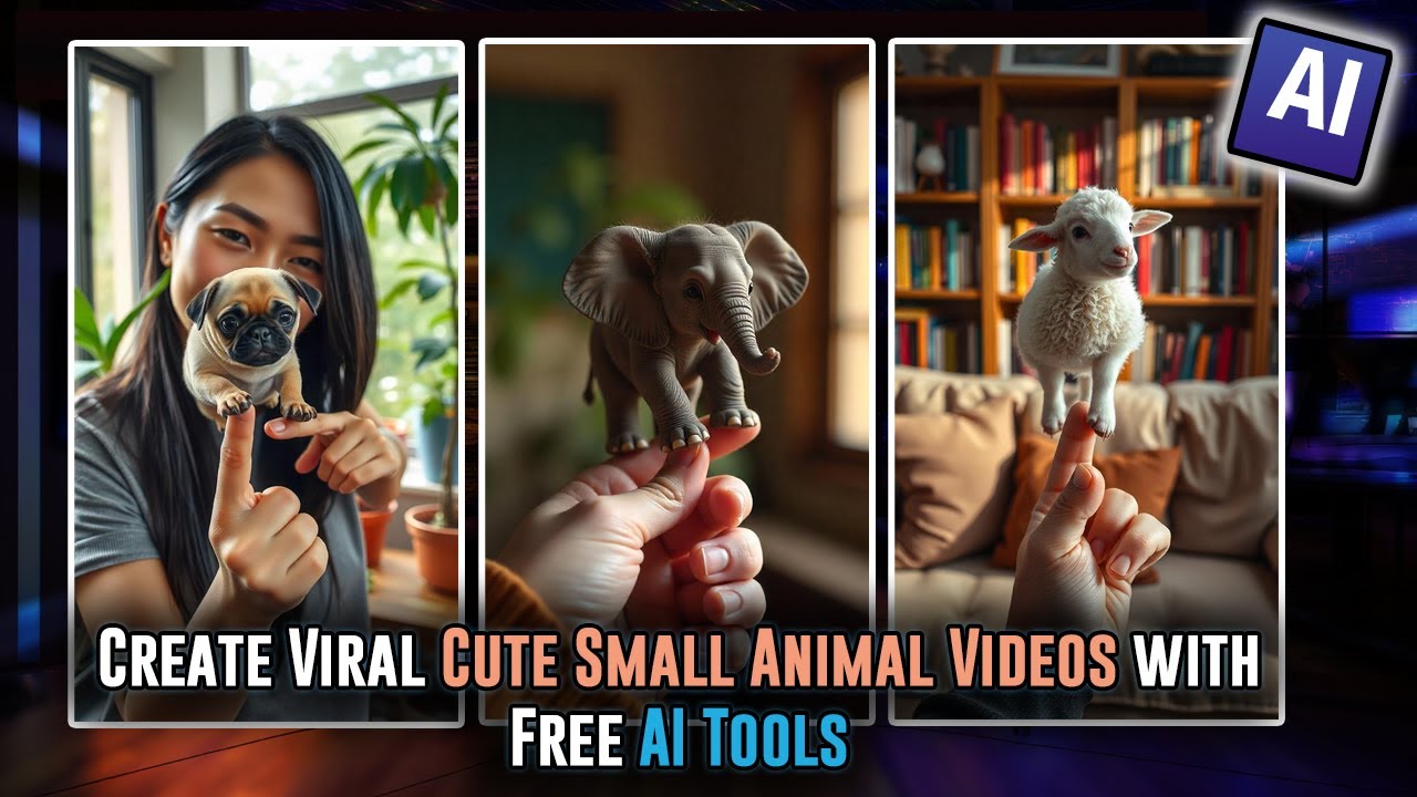 How to Create Viral Cute tiny Animal AI Videos with Free AI Tools - YouTube