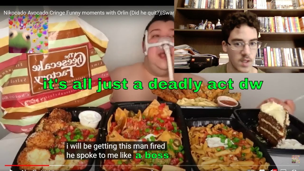 An Ode to Nikocado Avocado. 2022 comp reaction mukbang. - YouTube