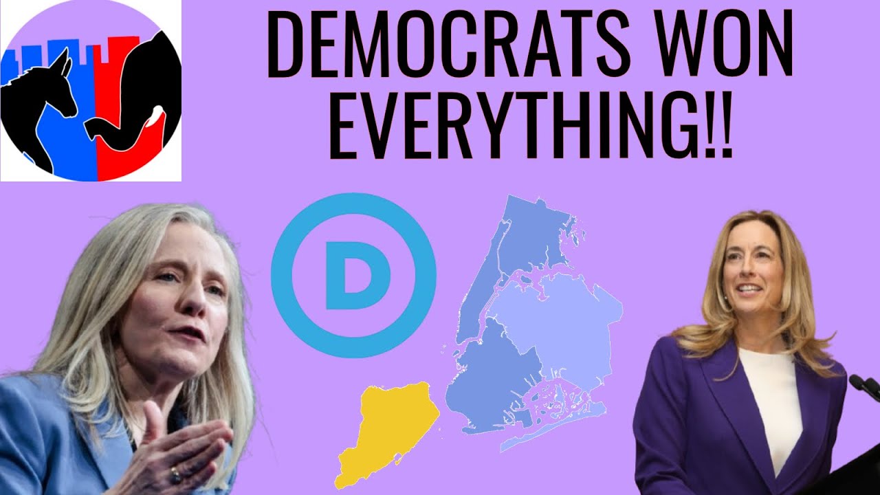 A DEMOCRAT SWEEP. (Reacting To Election Night 2025) - YouTube