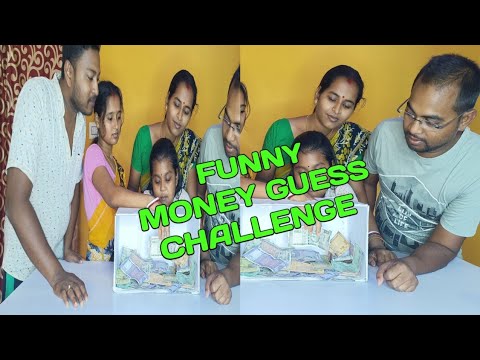 Touch & Guess The Money Funny Challenge With Family - YouTube