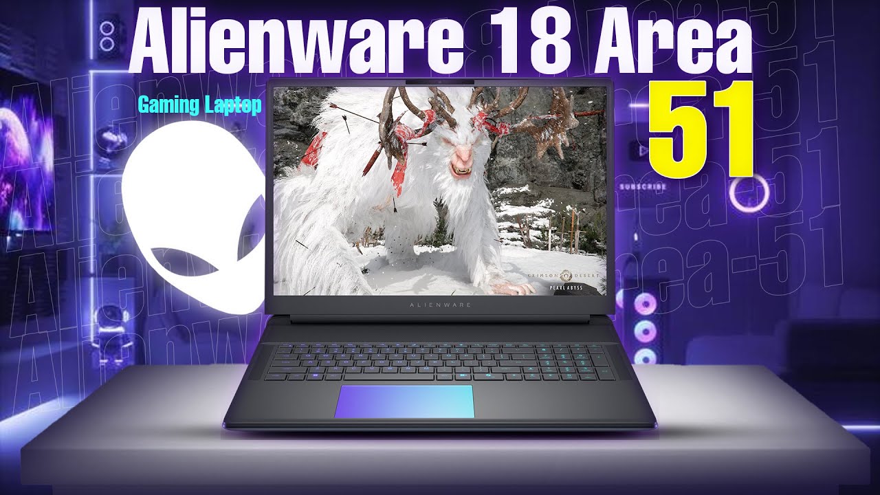 Alienware 18 Area-51 Gaming Laptop | Intel Ultra 9 275HX + RTX 5090 ...