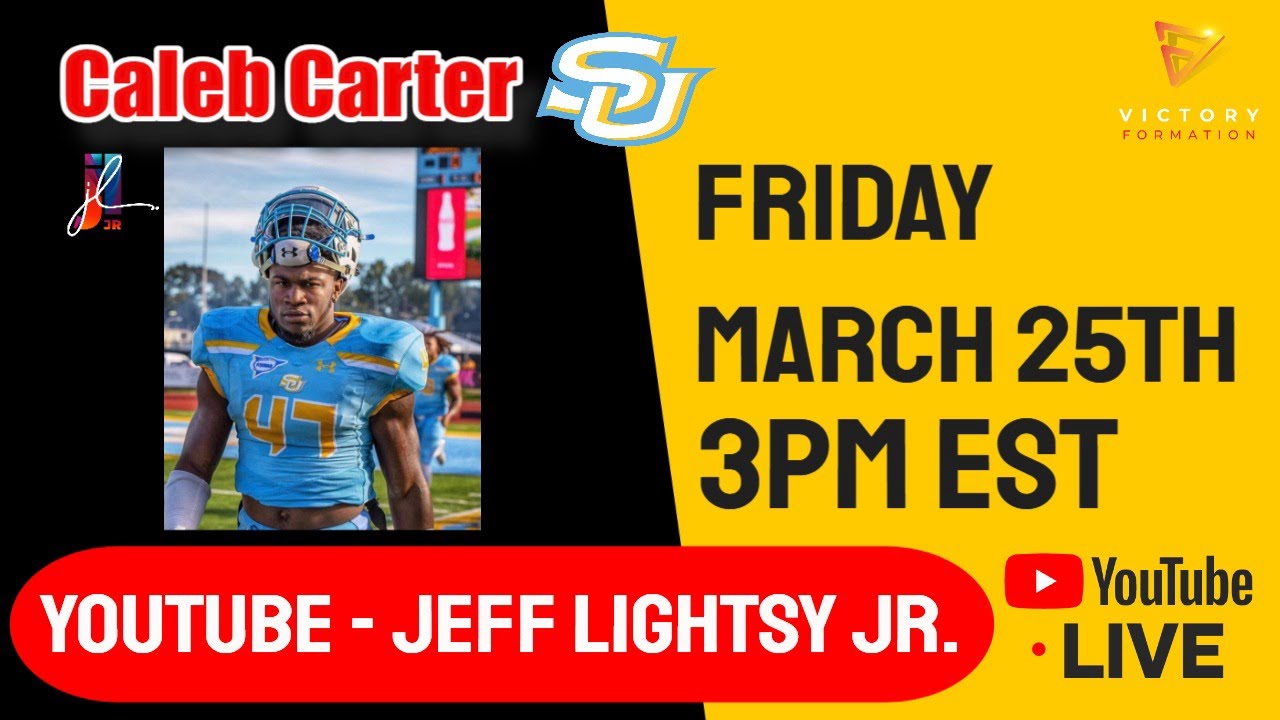 Former Southern LB Caleb Carter gears up for highly anticipated Pro Day ...
