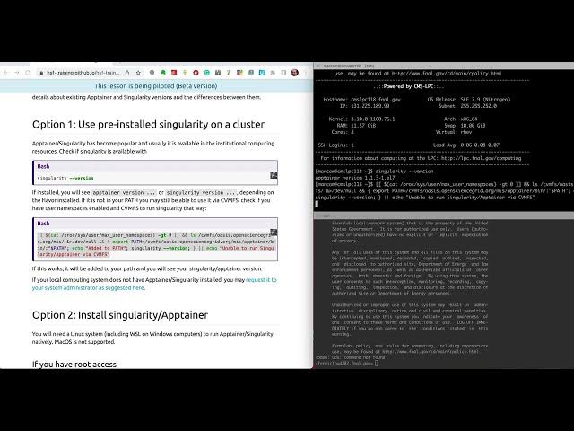 Intro to Singularity\Apptainer #0 - Setup