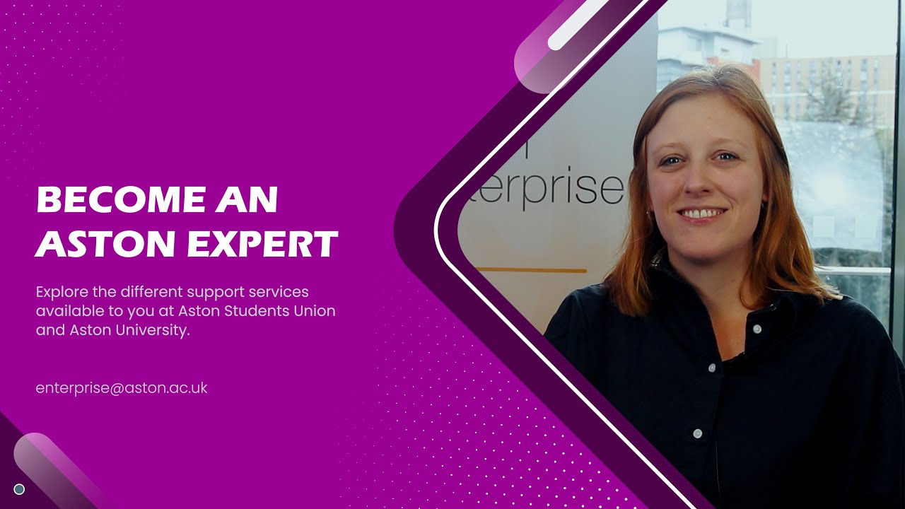 Aston University Support Services - Aston Enterprise Support | Become an Aston Expert - YouTube