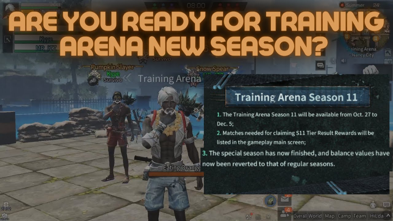 No Balance Anymore for New Season Training Arena :( | Lifeafter - YouTube