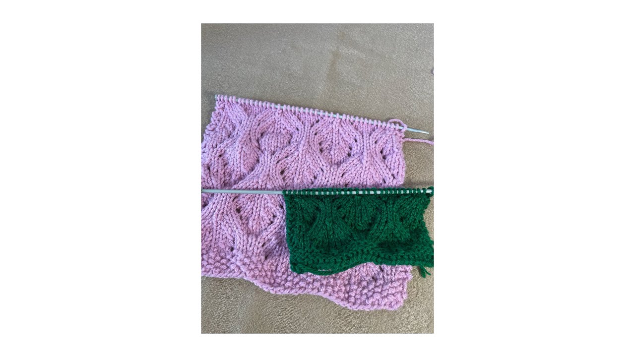 Very Easy And Beautiful Diamond Knitting Pattern For All Projects ...