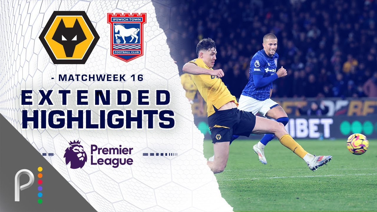 Wolves v. Ipswich Town | PREMIER LEAGUE HIGHLIGHTS | 12/14/2024 | NBC ...