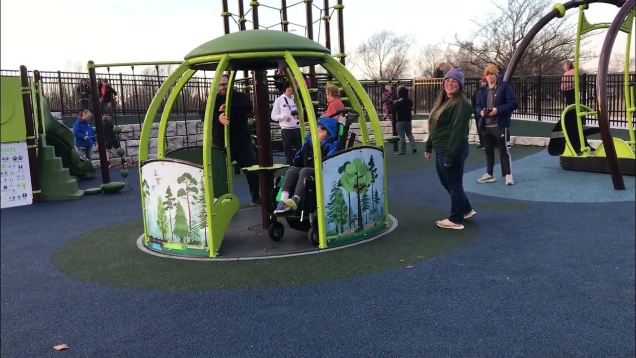 Wheelchair Accessible Carousel - YouTube