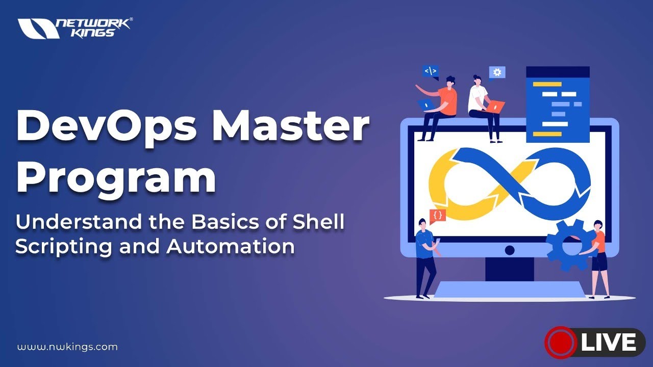 Devops Master Program Understand The Basics Of Shell Scripting And Automation Youtube
