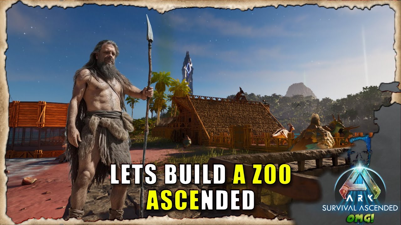 Ark Survival Ascended Let's Build a Zoo - Live Stream EP 9 - YouTube