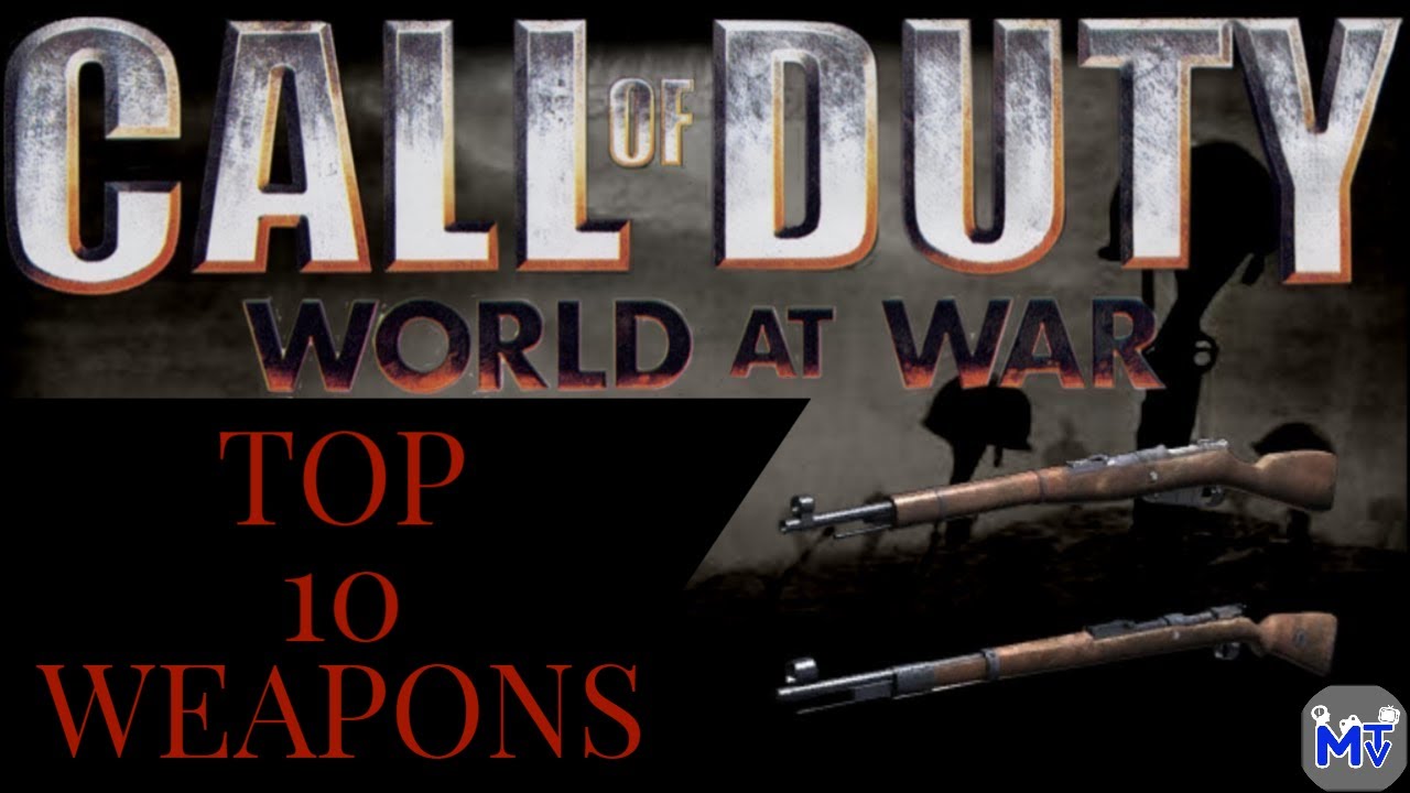 The Top 10 Nazi Zombies Weapons - World at War - YouTube