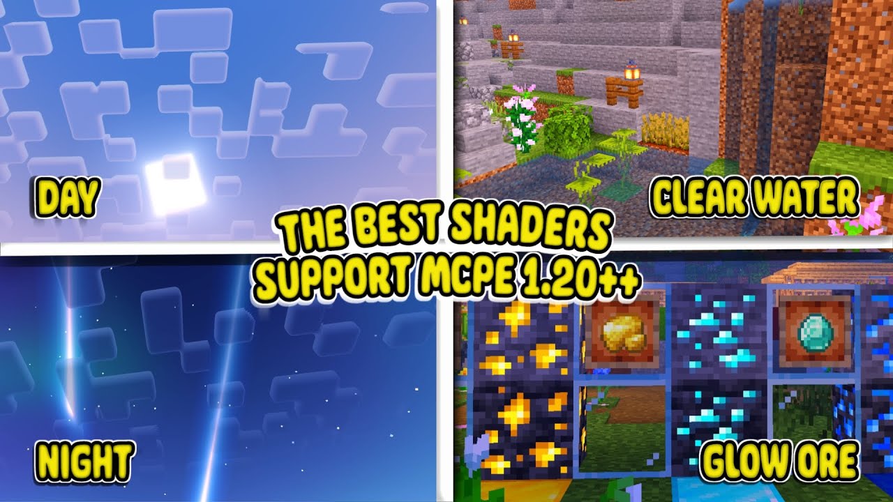 The Best Shaders In Minecraft Newb X Legacy Improved || Shaders For ...