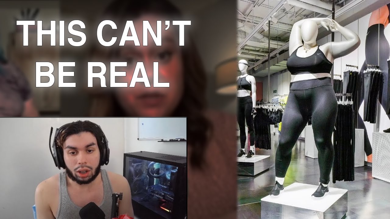 OBESE MANNEQUINS NOW EXIST !!! | Fat Acceptance TikTok Cringe - YouTube