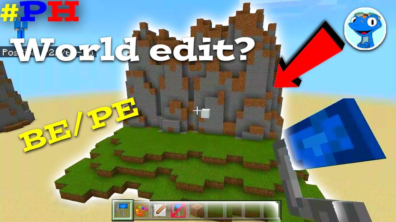 World Edit For Minecraft Bedrock/MCPE (AddOn) - YouTube