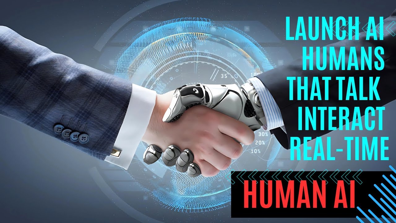 Human AI Launch AI Humans That Talk & Interact Real Time - YouTube