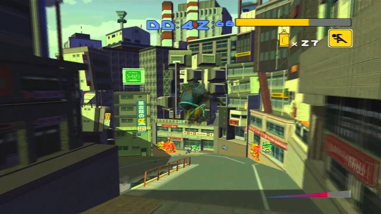 JSRF Story Fragment #3 - Yoyo Vs Beat (City Rush) - YouTube